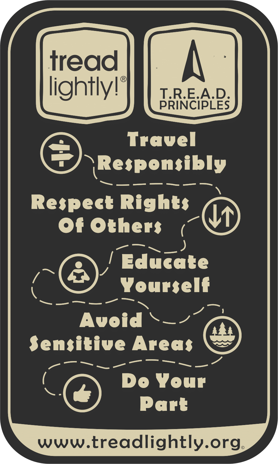 Ride On - Tread Lightly!