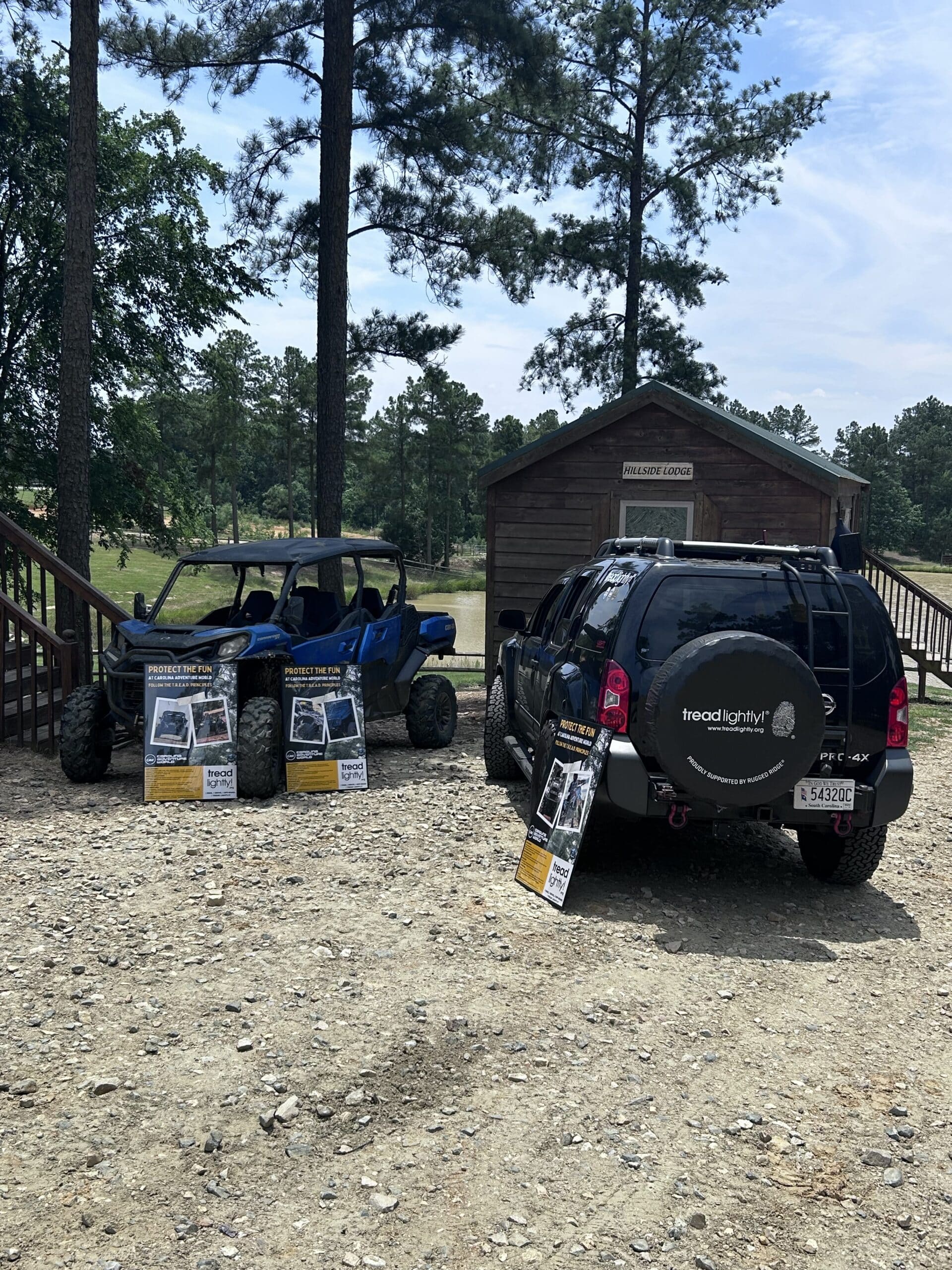 Tread Lightly! Impact Report: Carolina Adventure World Poster Installation