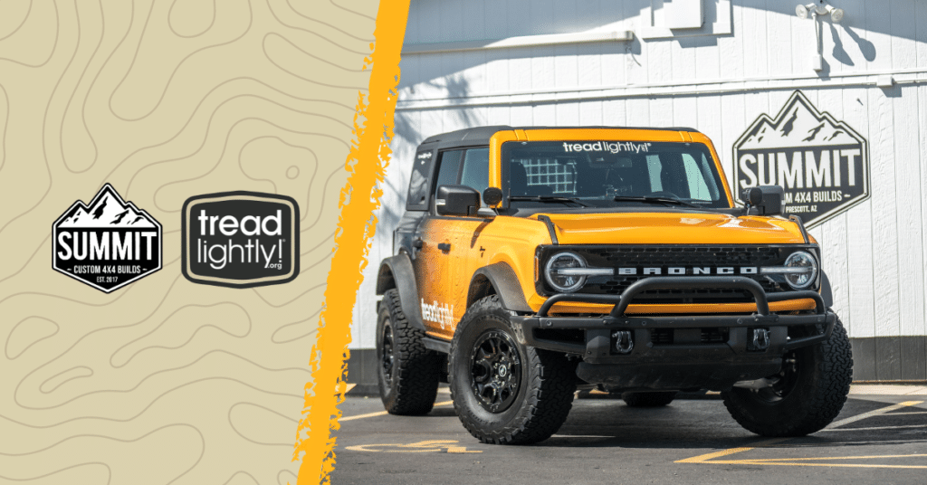 Tread Lightly! announces Summit 4x4 Company as its newest Official Partner - Tread Lightly!
